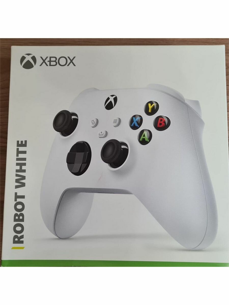 Беспроводной Геймпад Microsoft Xbox Series, Robot White, белый