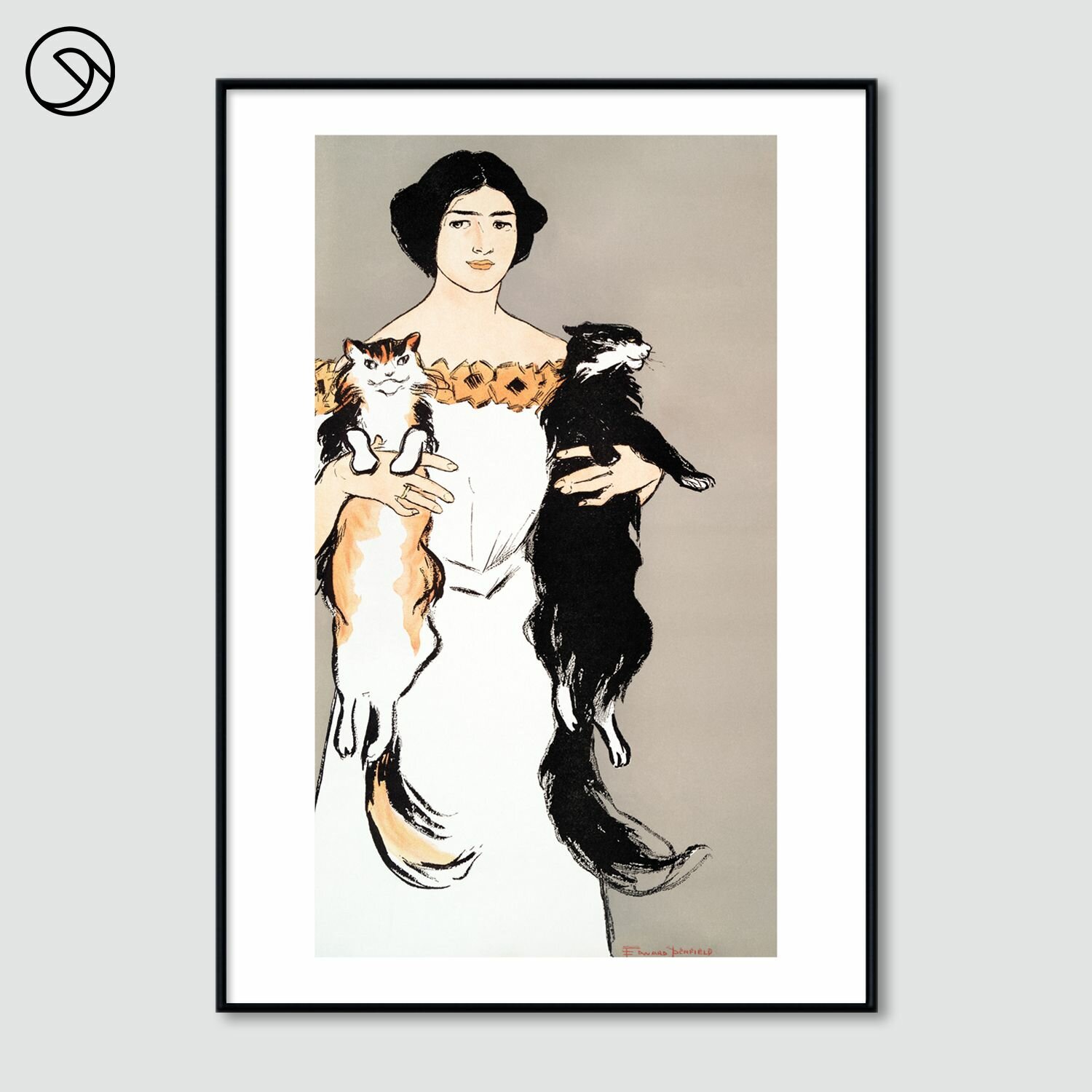Постер в раме 50х70 Postermarkt, Edward Penfield №2