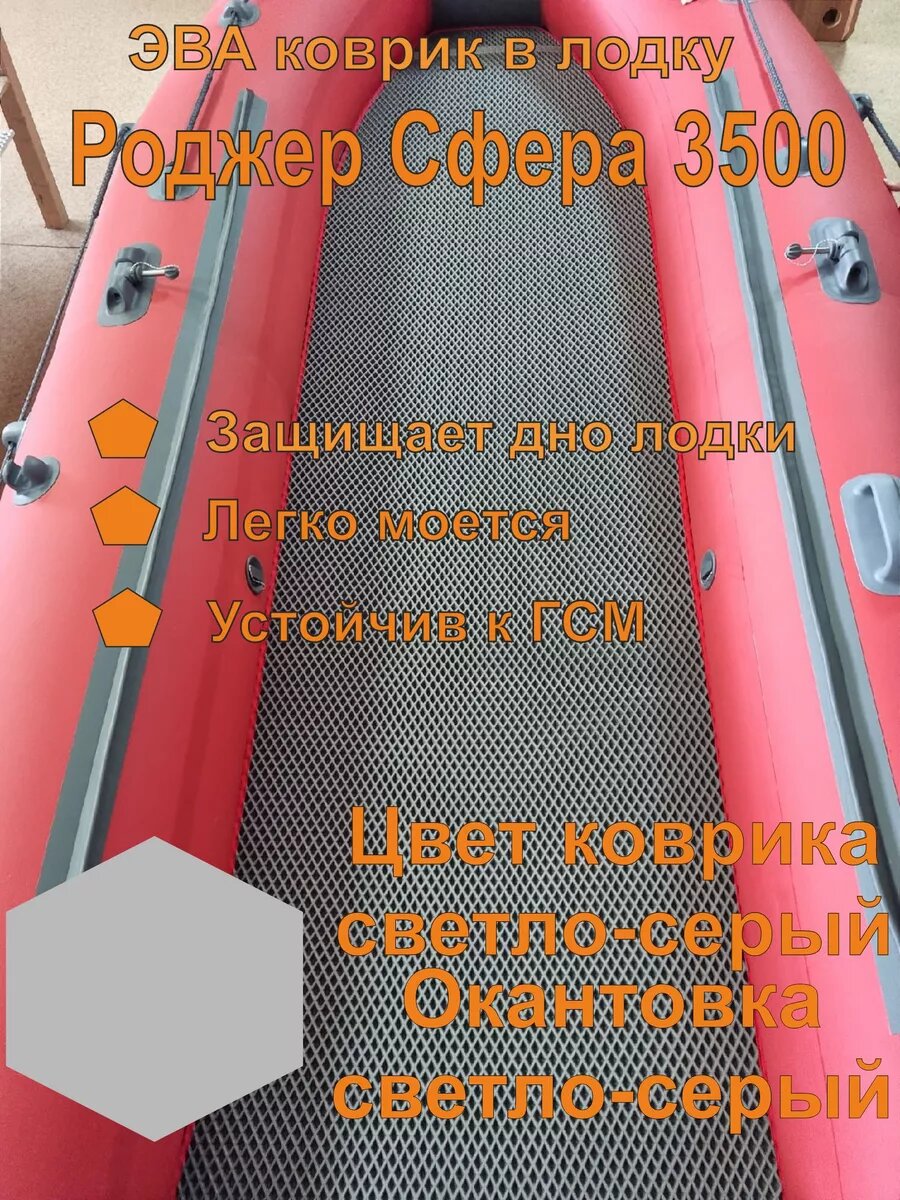 Эва коврик в лодку Роджер Сфера 3500