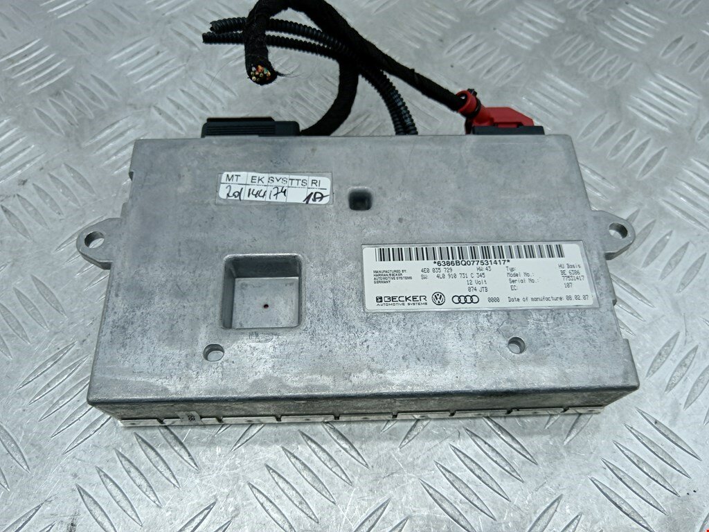 Блок мультимедиа Audi Q7 4L 4L1910731C арт. 1796022