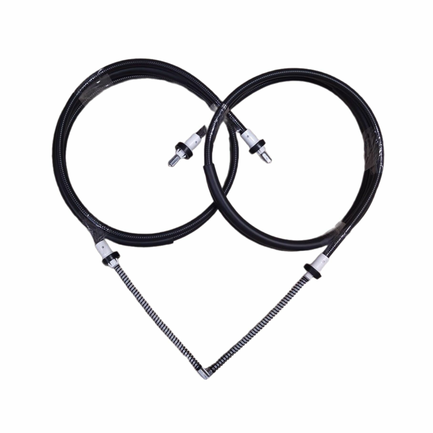 Трос ручного тормоза для Лада Ларгус, левый, правый, 2 шт. Трос-авто