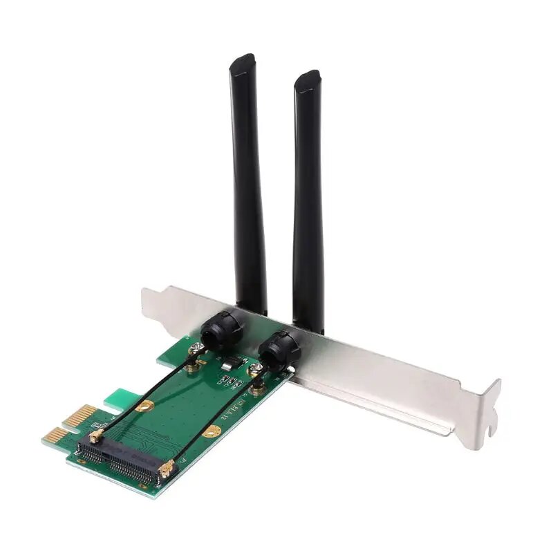 WiFi адаптер Mini PCI-E к PCI-E HZZBS