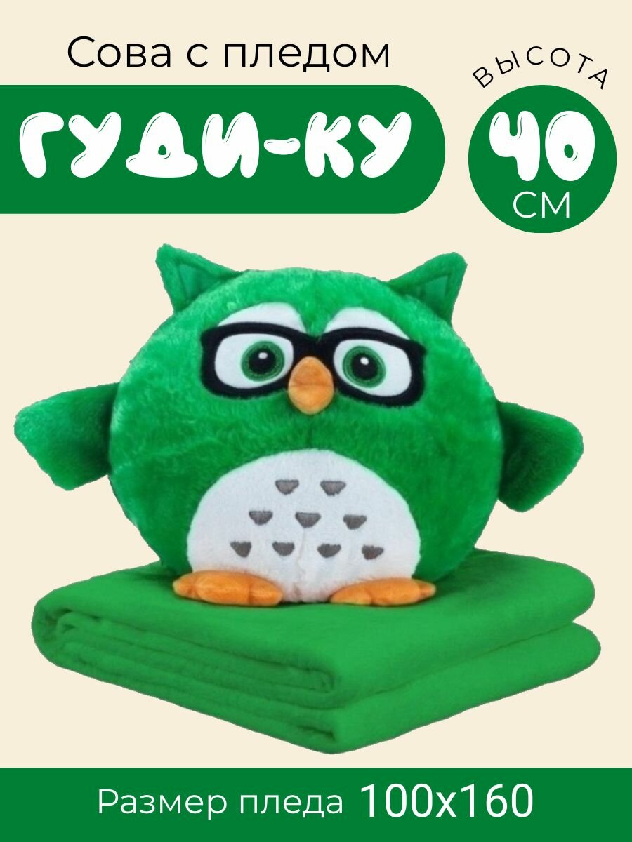 Сова с пледом