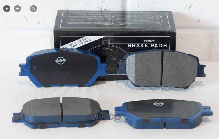 VBS3314PS VITE Колодки тормозные передние toyota camry XV30, XV40