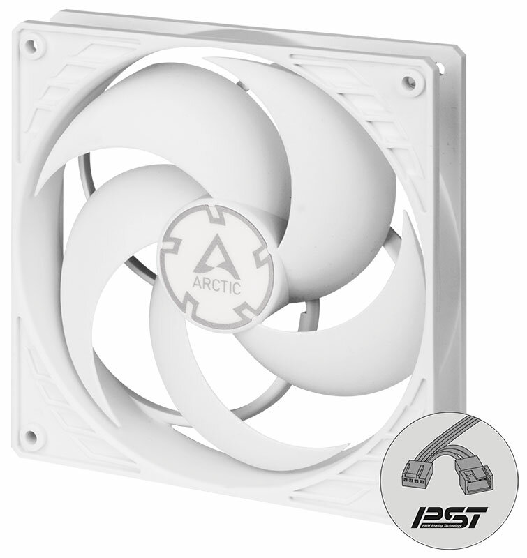 Вентилятор для корпуса Arctic P14 PWM PST white/white (ACFAN00197A)