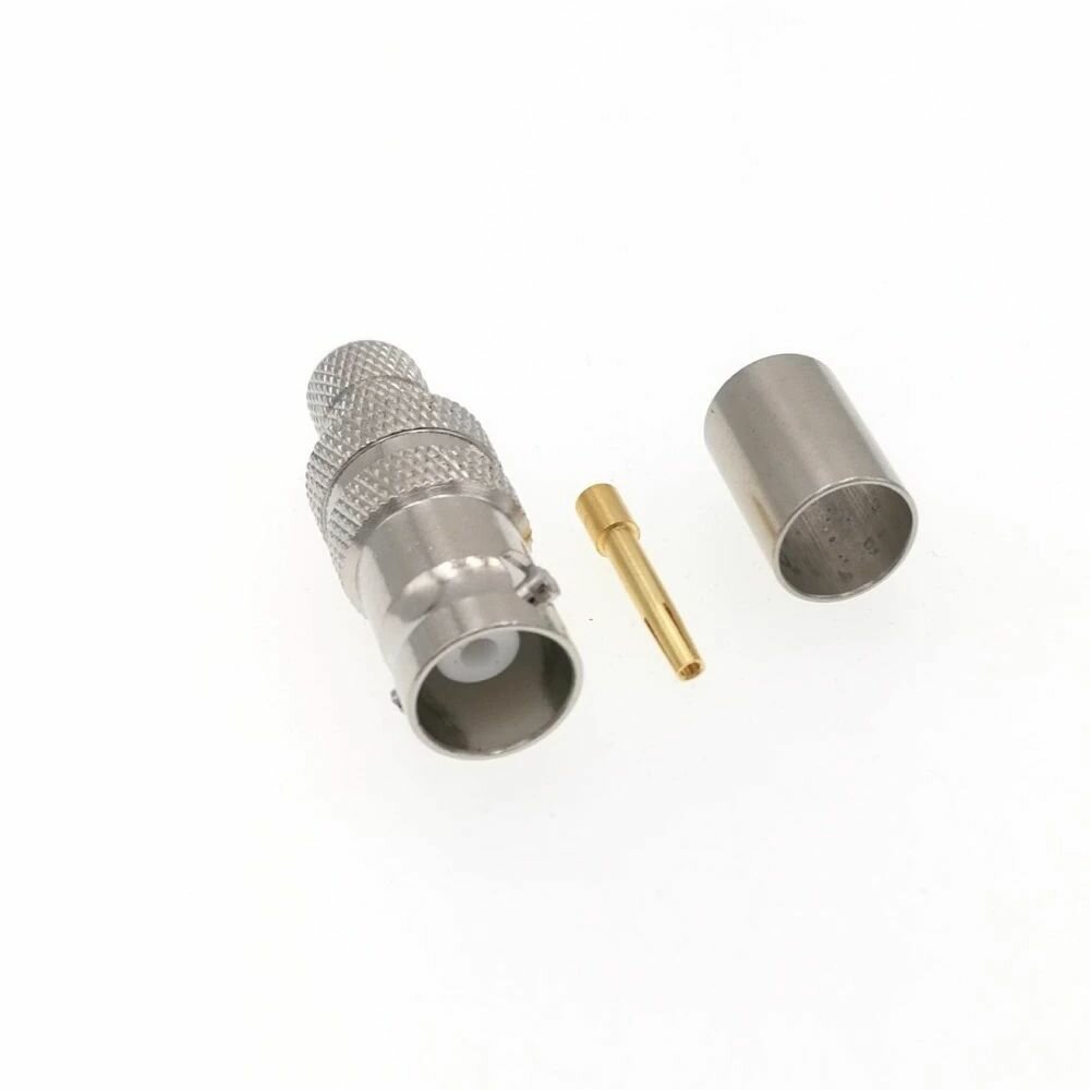 ВЧ-разъём BNC(female) обжимной под кабель 5D-FB