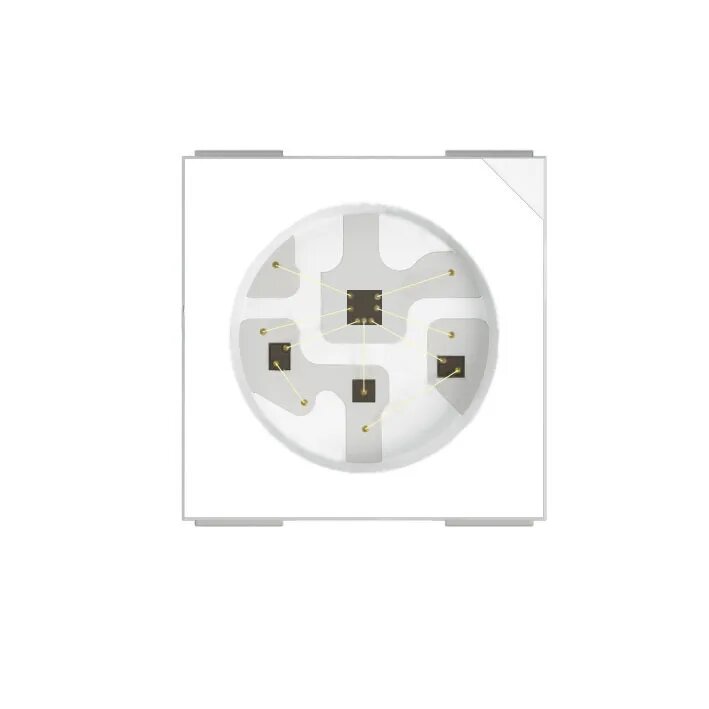 WS2812B RGB светодиодный чип Xnbada Emitting Color2, 20PCS