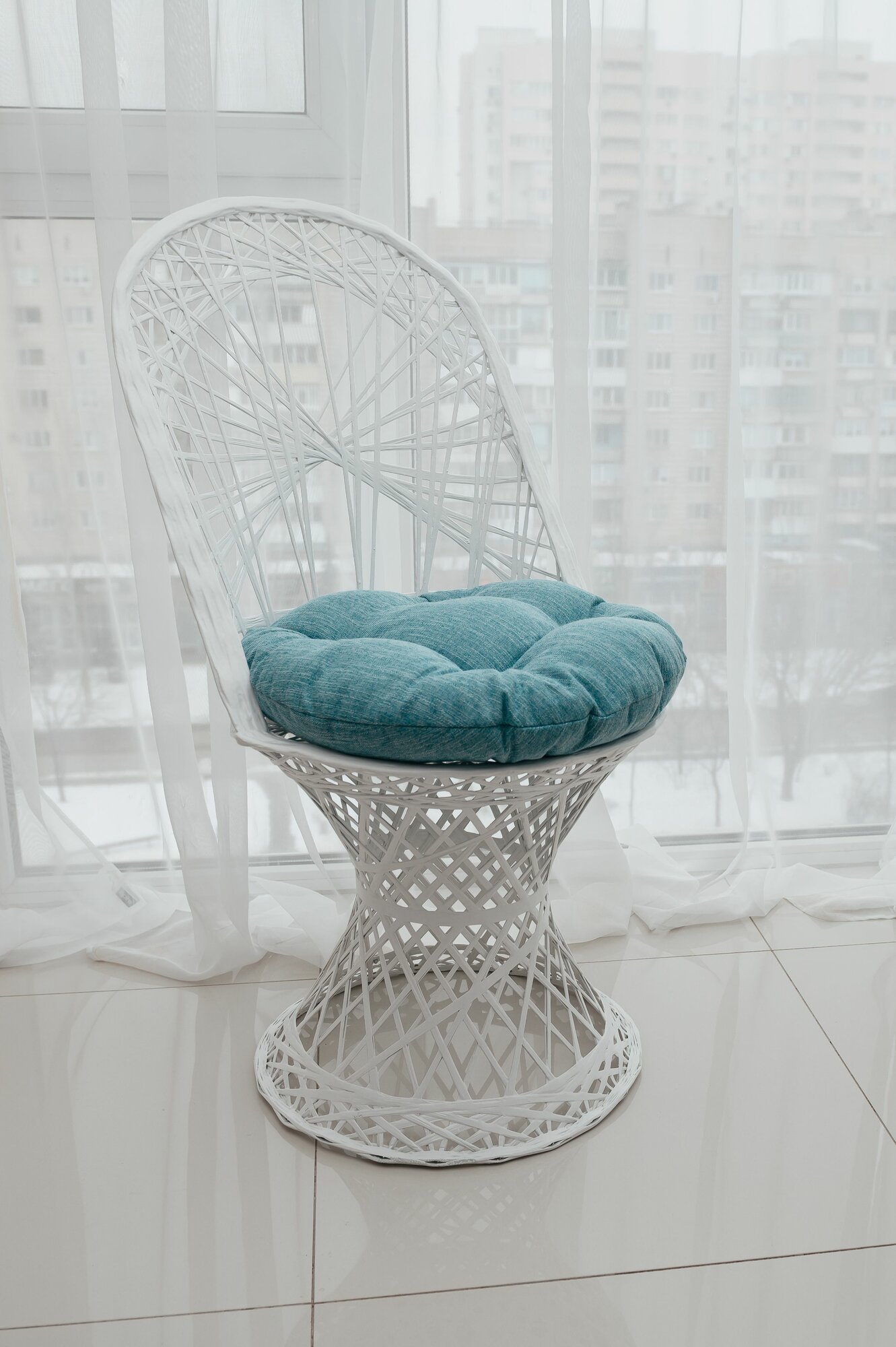 Кресло садовое ажурное Прованс, стул для лоджии и балкона, бренд Ajurio