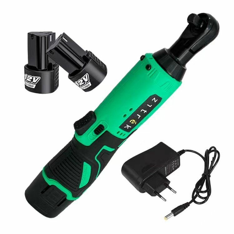 Гайковерт аккумуляторный трещотка Zitrek ZKRW12 12B 2x2Ач 61Нм 063-4403