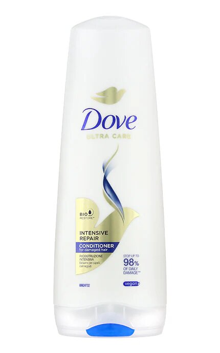 Кондиционер Dove Ultra Care Intensive Repair для восстановления поврежденных волос 350 мл (из Финляндии)