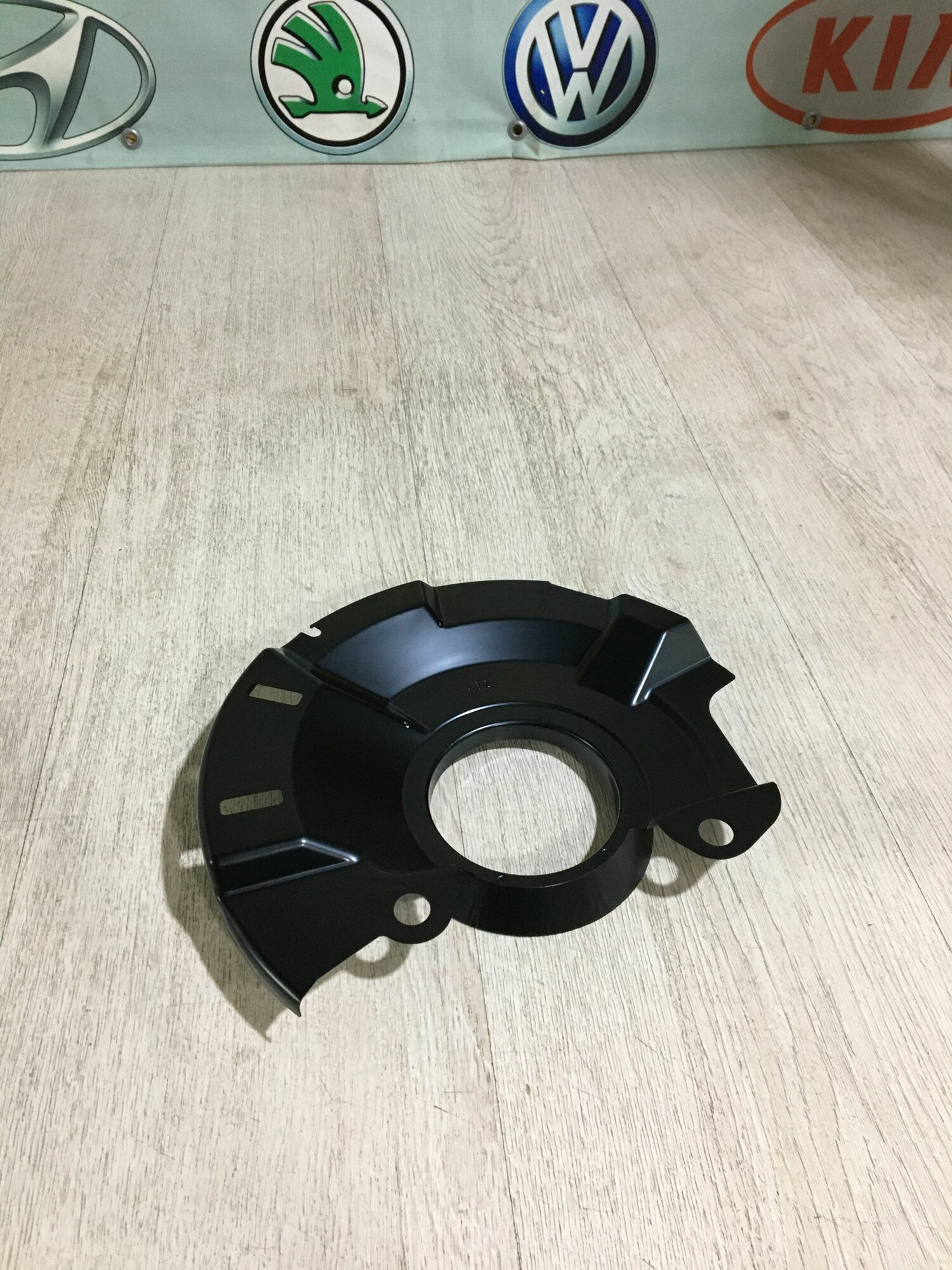 Кожух тормозного диска перед правый аналог Солярис 1 Рио 3 Solaris Rio 2011-2017гг