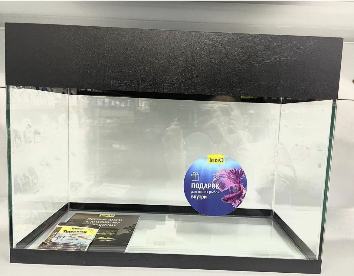 Аквариум (60*h46*30) Черный 70 л.