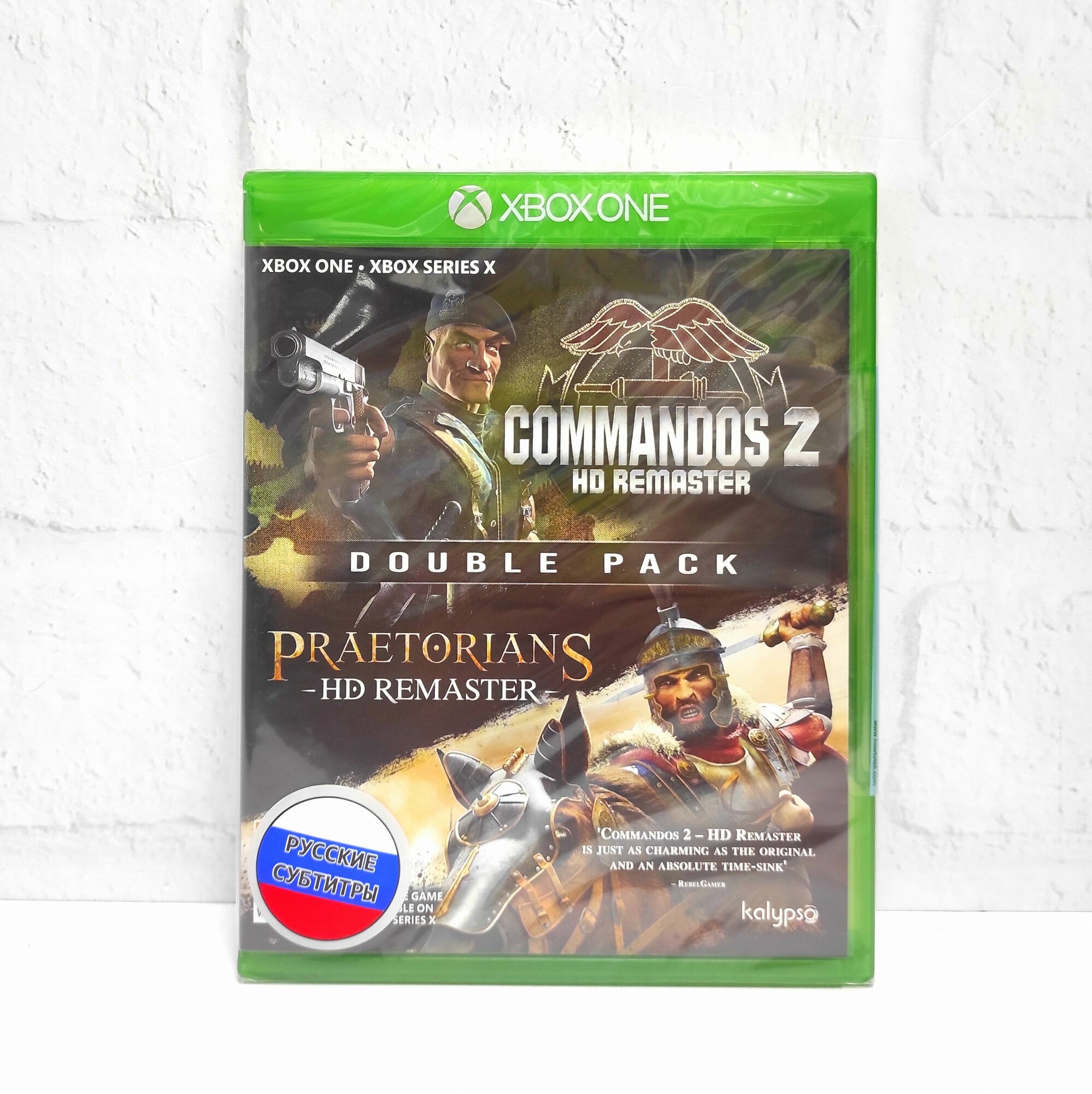 Commandos 2 And Praetorians HD Remaster Double Pack Русские субтитры Видеоигра на диске Xbox One / Series