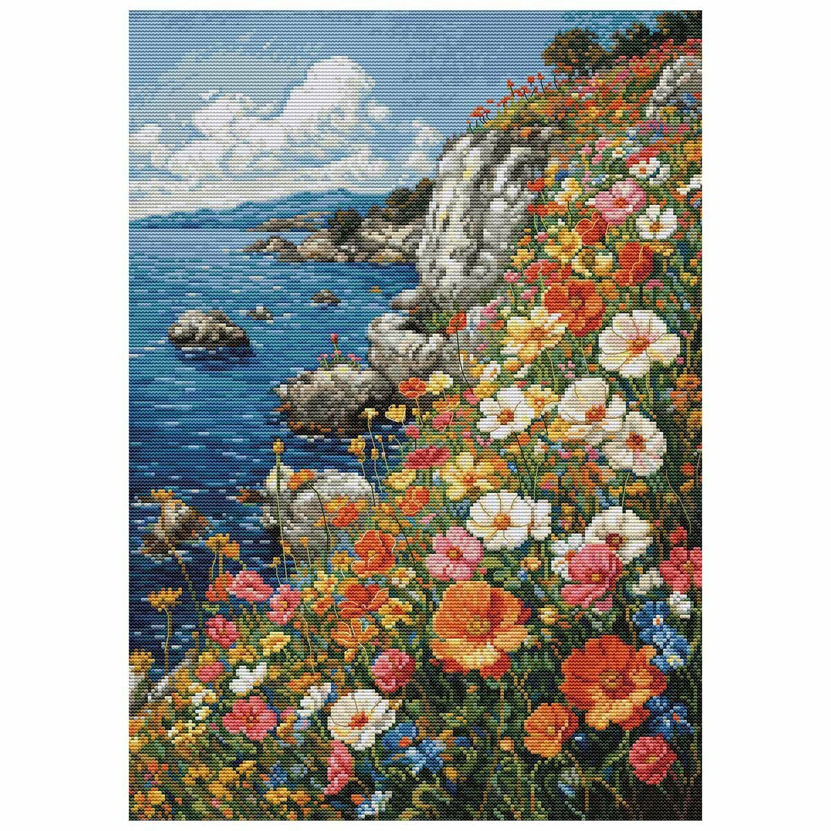 Набор для вышивания крестиком 'Запах лета', 27*38 см, Luca-S