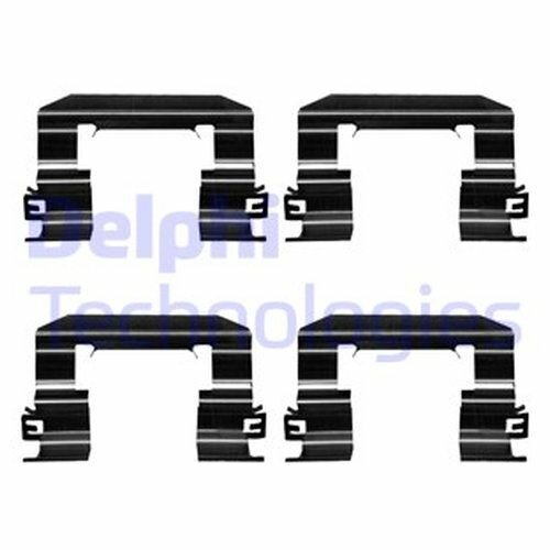 Комплект монтажный тормозных колодок Delphi LX0673 для Hyundai i30; Kia Optima