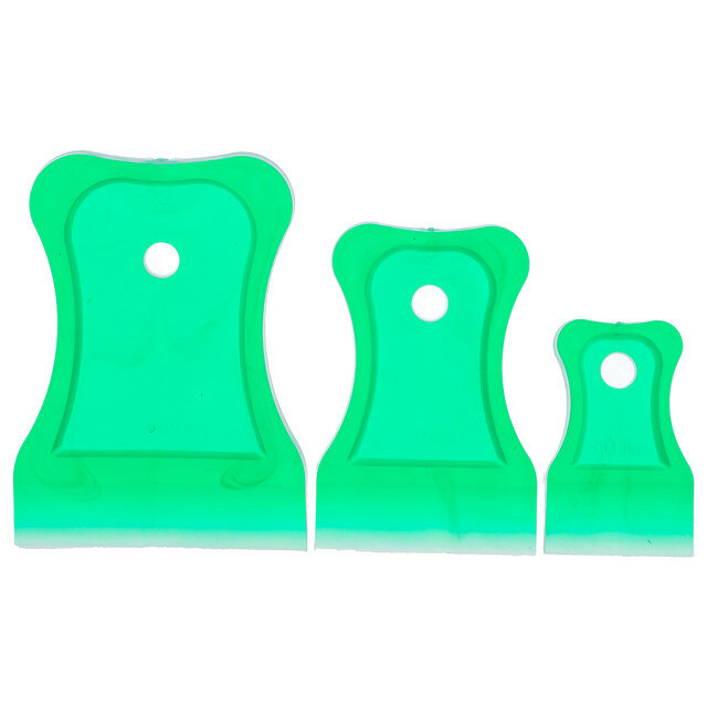 Набор силиконовых шпателей 3 шт 40 мм 60 мм 80 мм для кухни, для выпечки арт.1209003