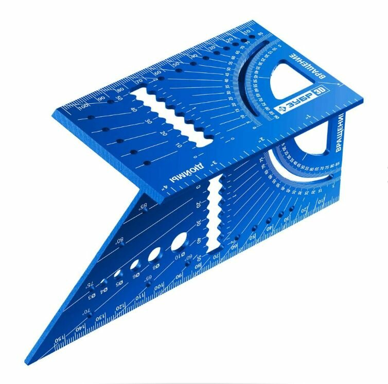 Угольник многофункциональный ЗУБР 3D 169 мм