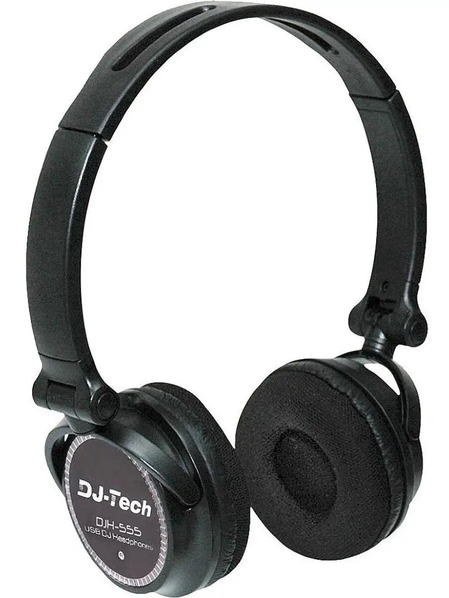 Наушники DJ-TECH DJH555 со встроенной звуковой картой
