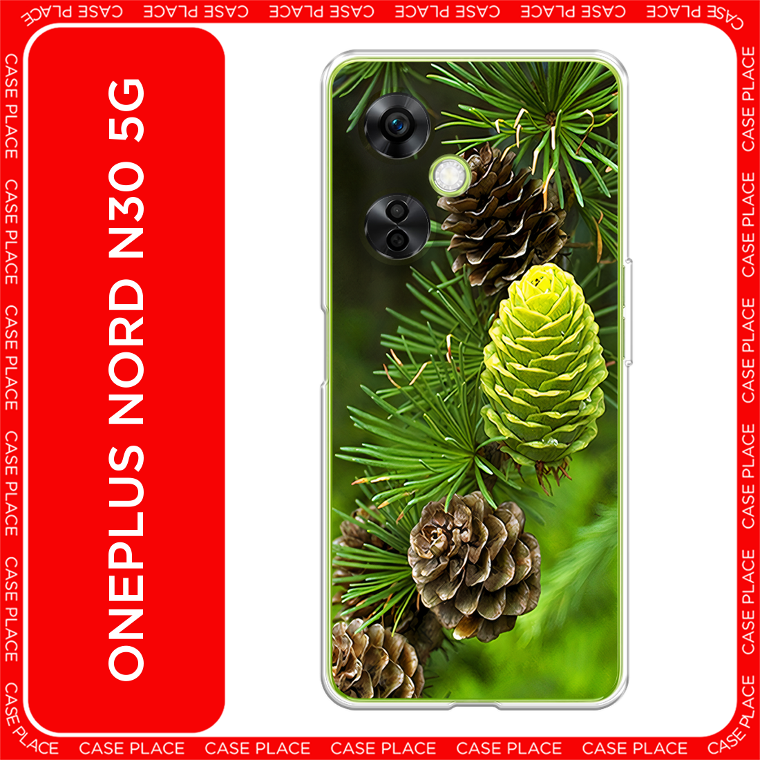 Чехол на OnePlus Nord N30 5G/CE3 Lite / ВанПлас Норд N30 5G/CE3 Lite с принтом Лес 13