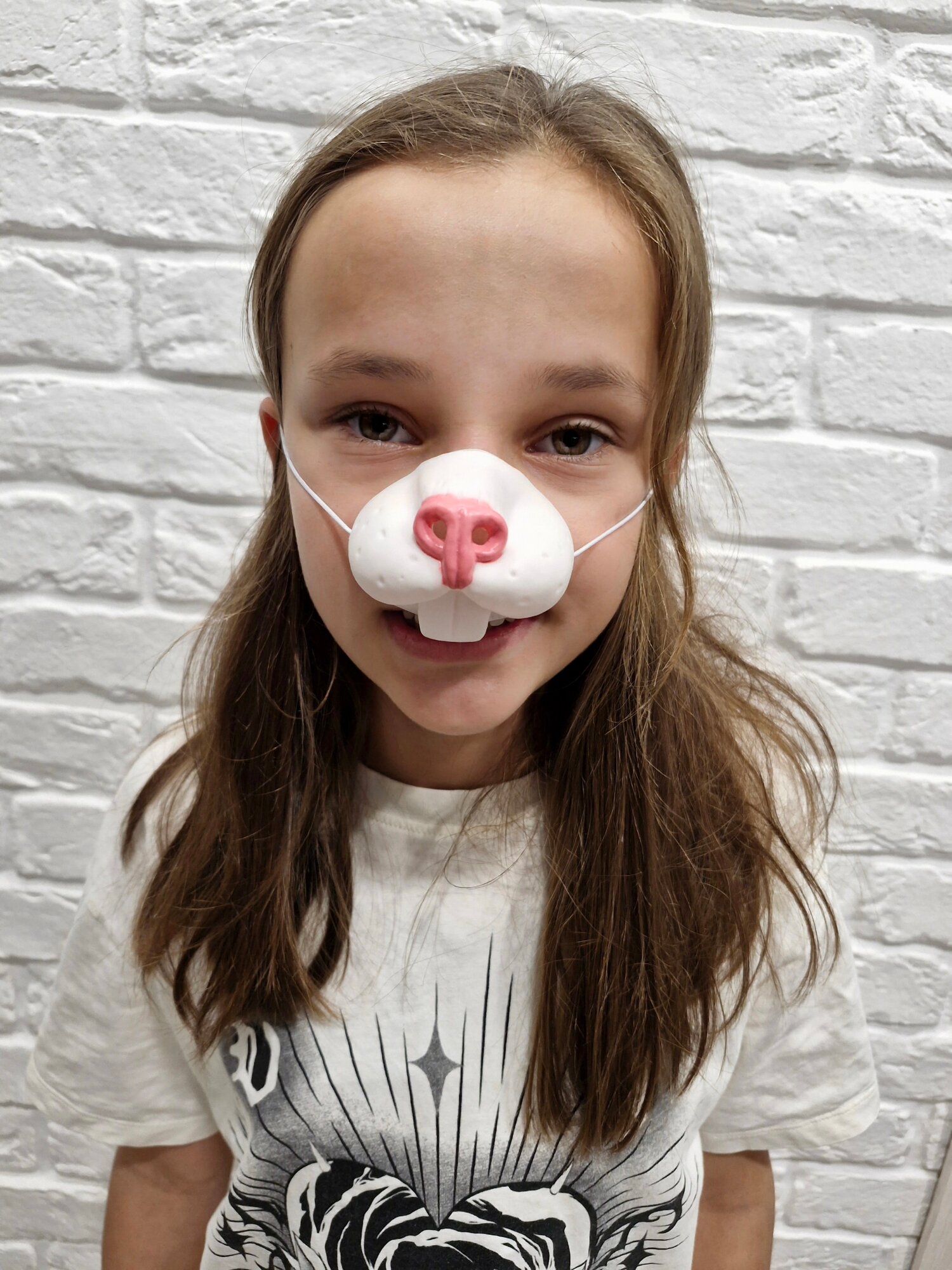 Накладной нос зайца