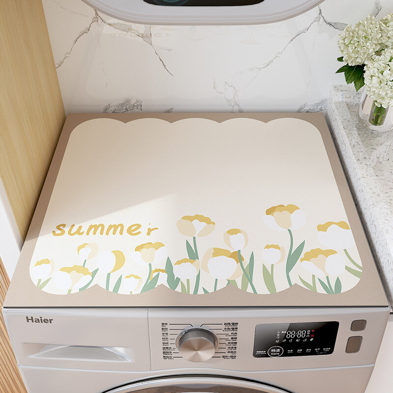 Чехол для стиральной машины барабанного типа, полностью автоматический, чехол для микроволновой печи, кожаный чехол для холодильника, водонепроницаемый коврик без стирки