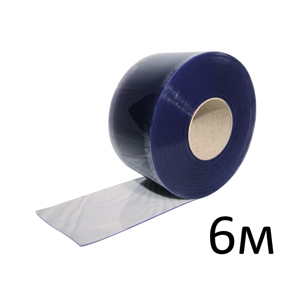 Полосовая ПВХ завеса морозостойкая 300х3 мм, 1 рулон 6 м