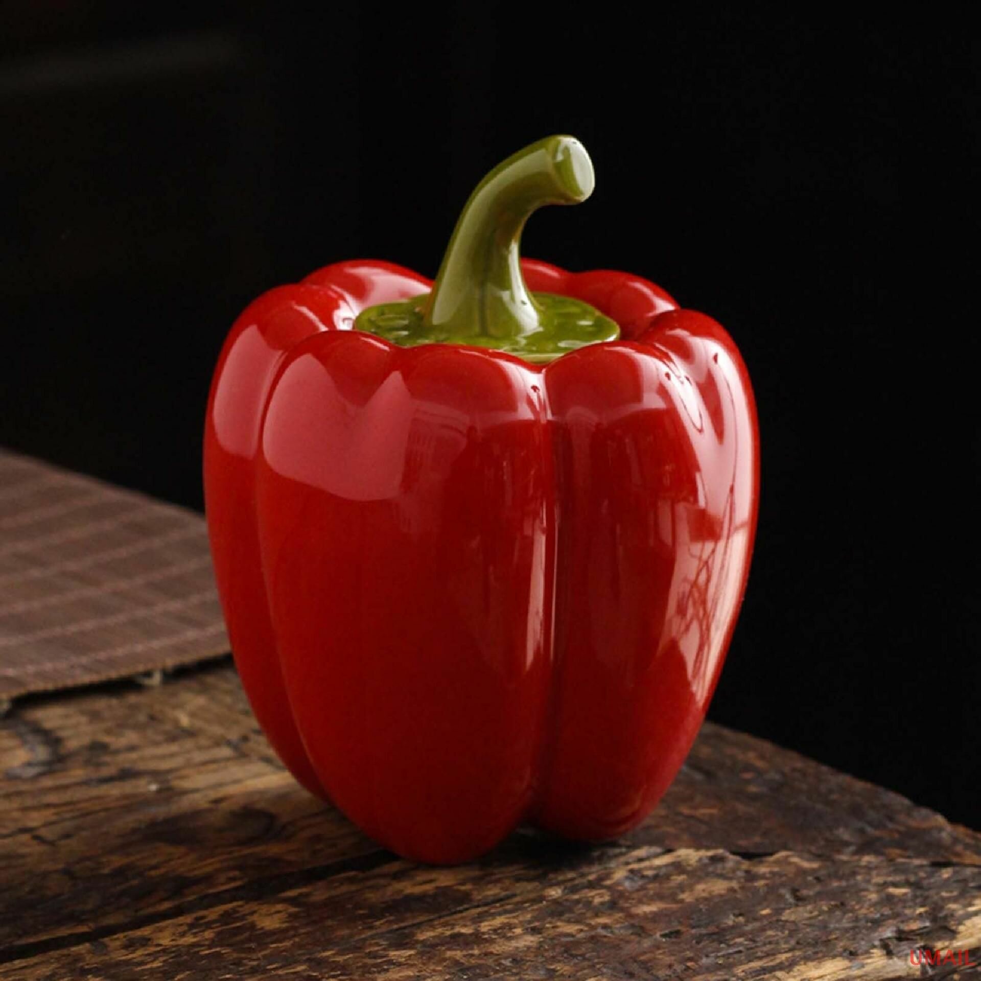 Герметичная керамическая банка для чая в форме перца чили, удобное хранение чайных листьев, компактный размер, стильный дизайн, долговечная чайница для кухни и дома