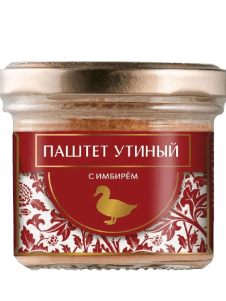 Паштет утиный с имбирем 100 гр