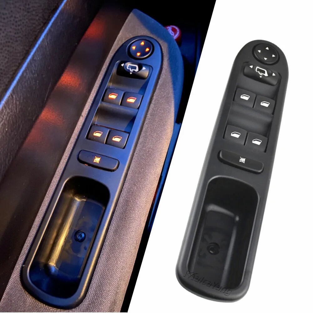Переключатель Стеклоподъемника для Peugeot 307, кнопка переключения стеклоподъемника, автомобильные аксессуары