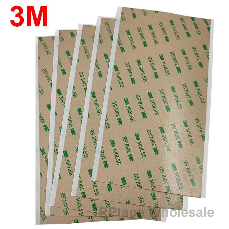 Двухсторонний скотч 3M 300LSE прозрачный 200x100 мм, 20pcs
