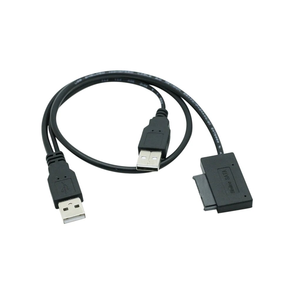 SATA к USB 2.0 адаптер кабель питания для оптического привода