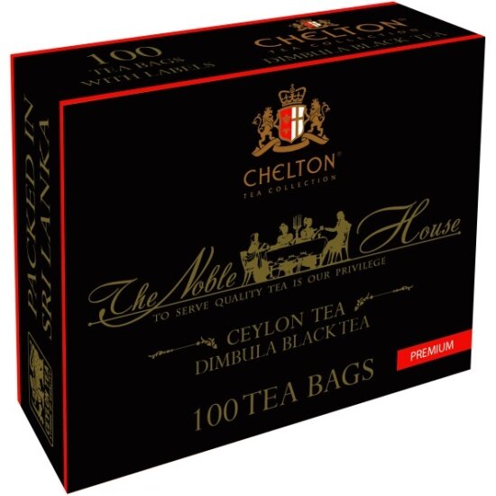 Чай черный Chelton Благородный дом DIMBULA 100 пакетиков
