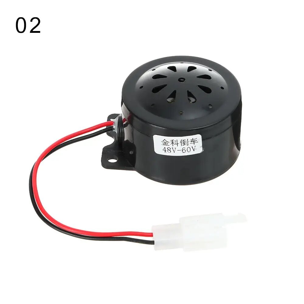 ATV 12 В/60 В 1,5 А мопед Байк Мотоцикл Электрический трехколесный велосипед Универсальный сигнальный динамик Круглый громкий звуковой сигнал Комплект звукового сигнала 2