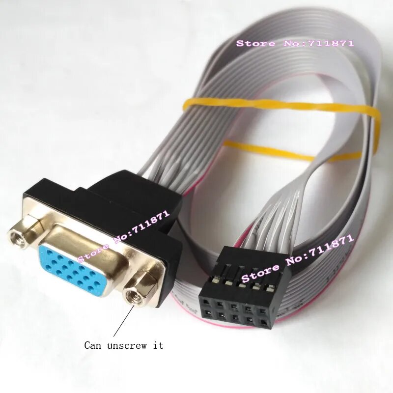 VGA кабель 10P-15P 60 см