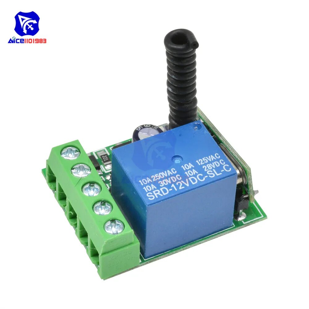 Беспроводной радиорелейный модуль diymore Wireless Relay Module 433MHz