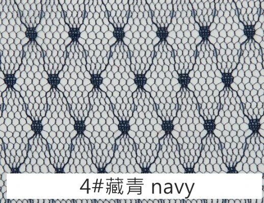 Кружевная сетка navy, Цвет: 4 dark blue