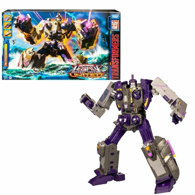 Игрушка Hasbro Трансформеры Transformers Legacy United Titan Class Armada Universe Tidal Wave 48cm