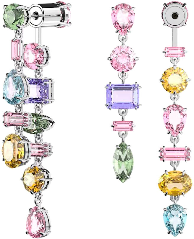 Серьги двусторонние SWAROVSKI