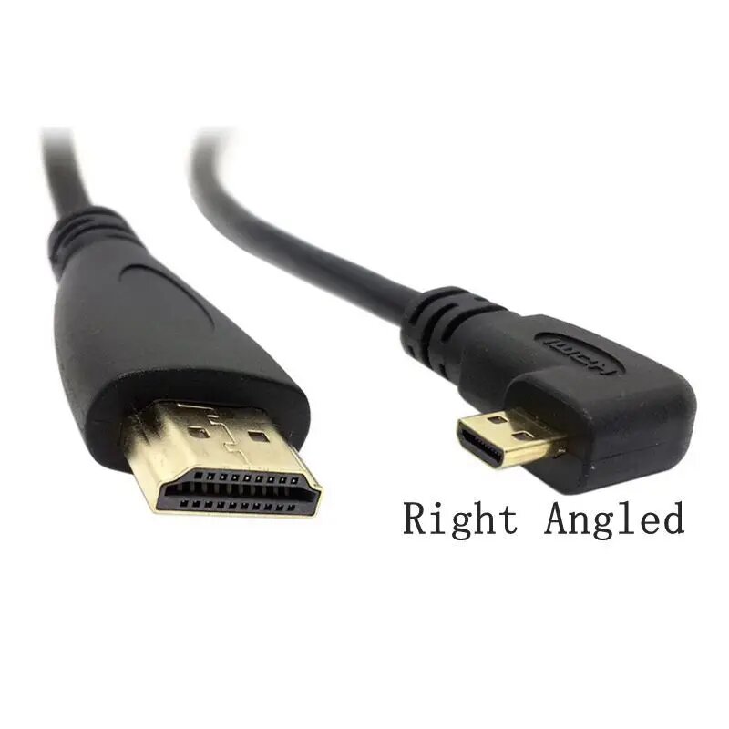UXG Кабель-переходник Micro HDMI - HDMI 50см 1,5 м, Right