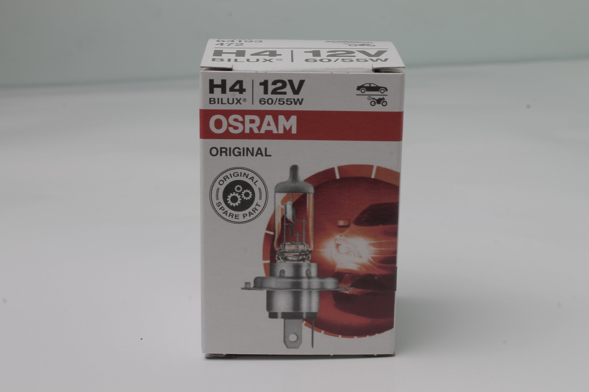 Галогенная лампа OSRAM 64193 H4, 12V, 60/55W, P43t 1 шт.