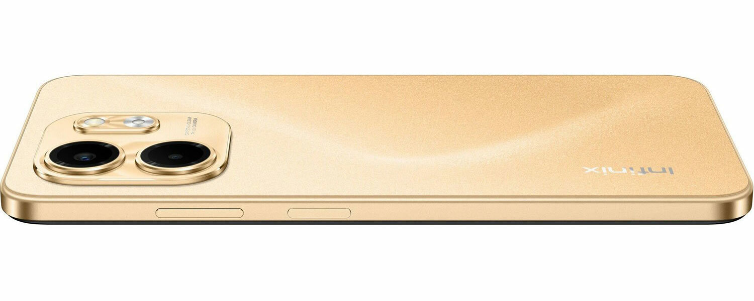 Смартфон Infinix SMART 9, 4/128ГБ, золотая версия, экран 6,7", камера 13МП