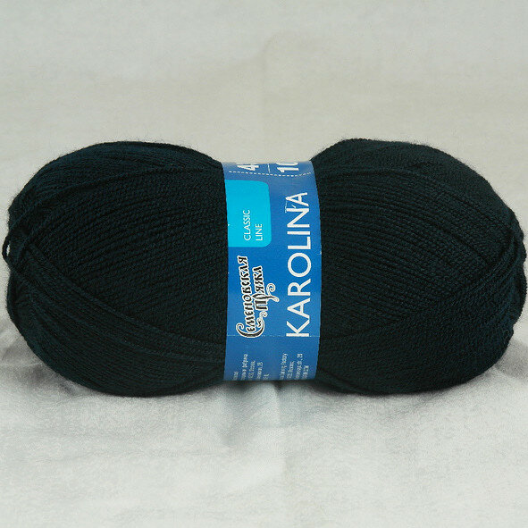 Пряжа Семеновская каролина 331 матр. синий (5 мотков)