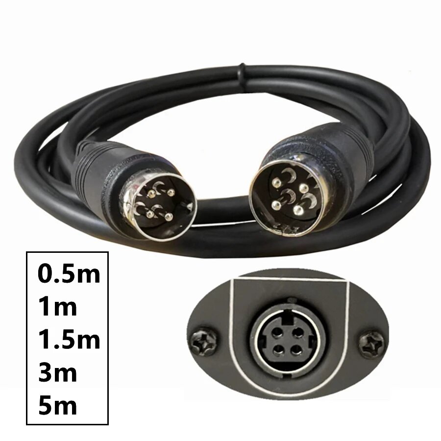 DIN 4-контактный кабель питания 0,5/1/3/5 м 5м