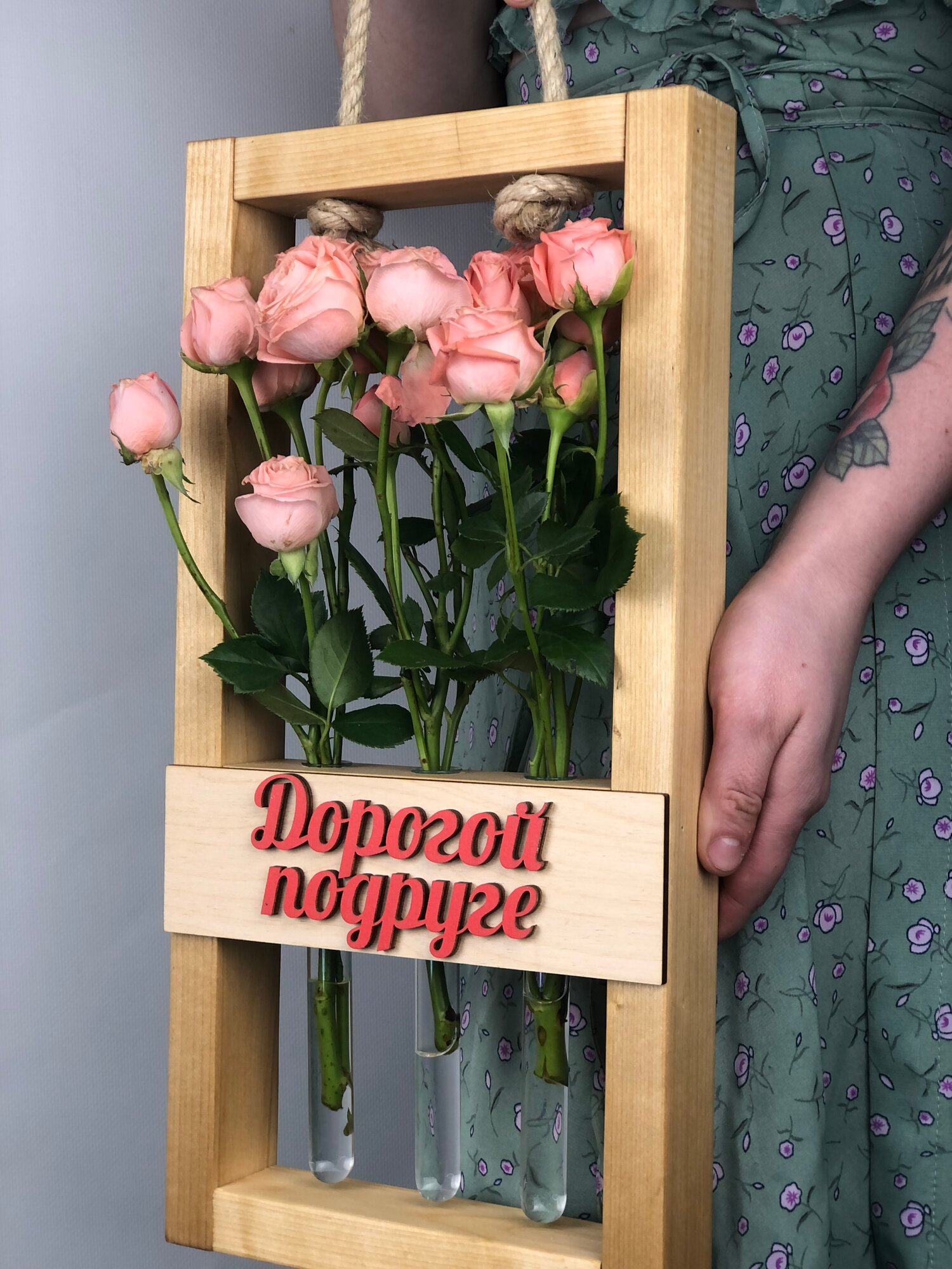 Подарок подруге Ваза