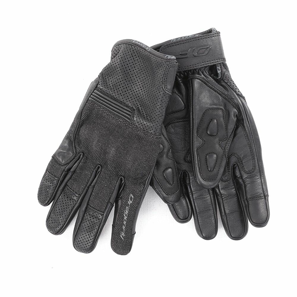 Мотоперчатки Dragonfly Urban Denim (2XL / Черный)