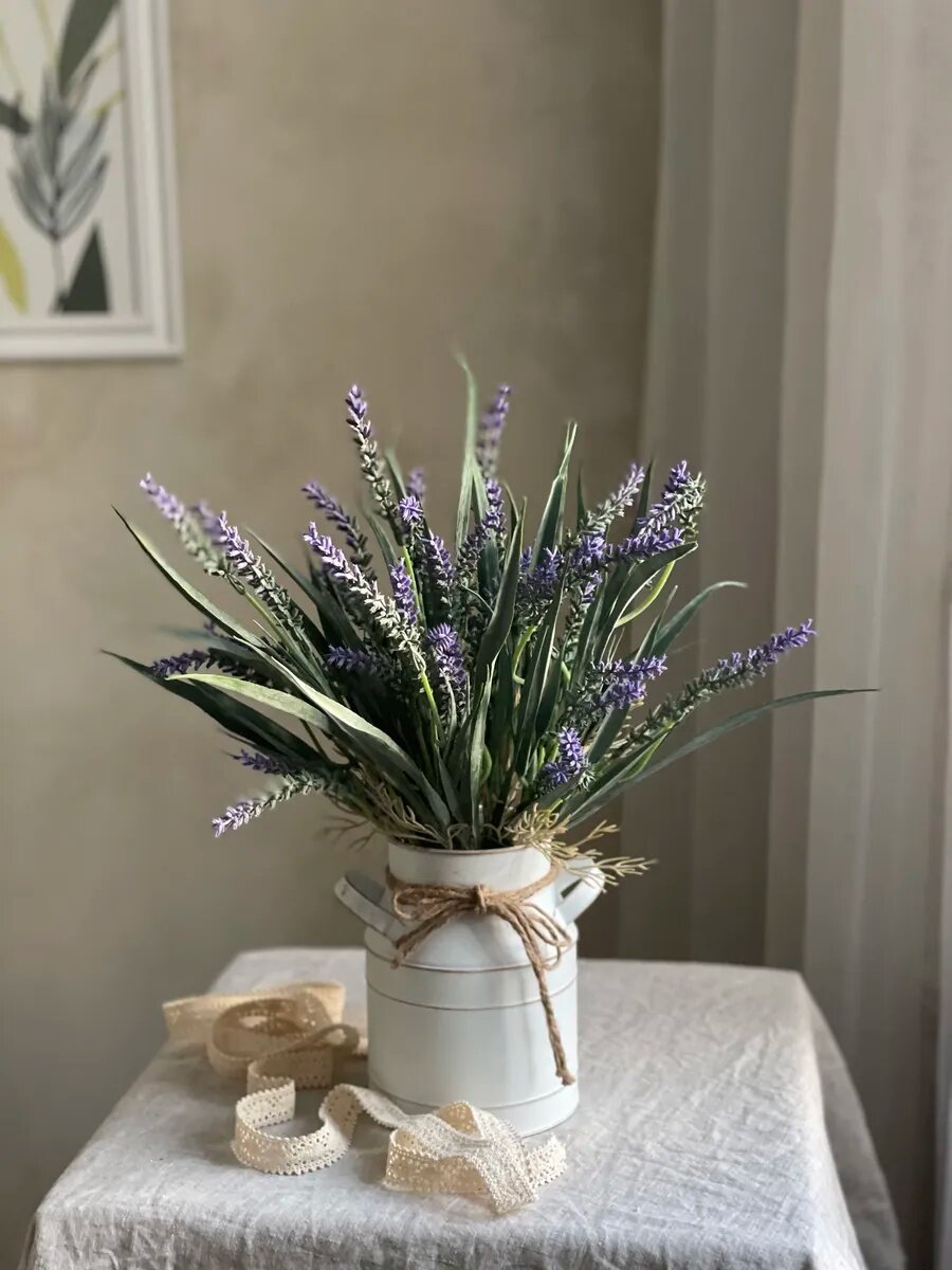 Искусственные цветы Лаванда