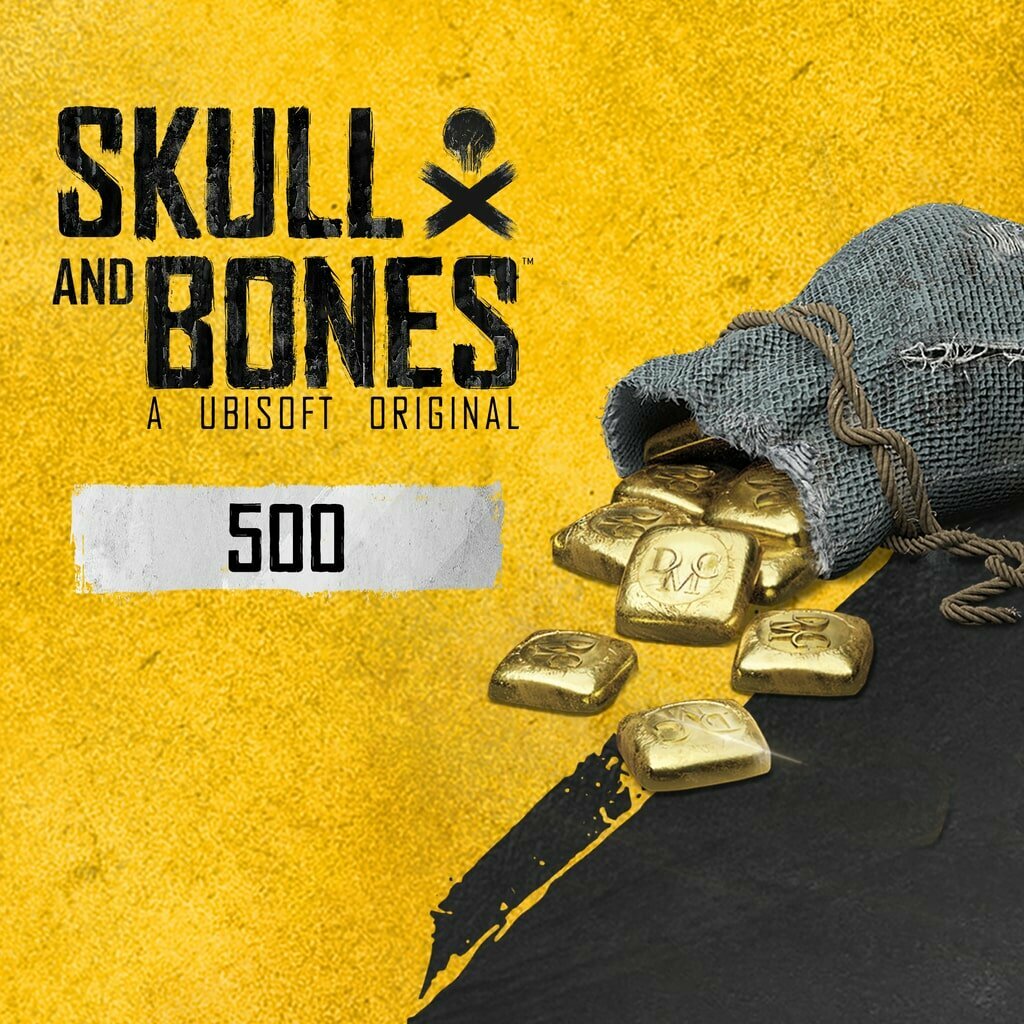 Виртуальная валюта 500 золотых монет Skull and Bones, для PlayStation, Турция
