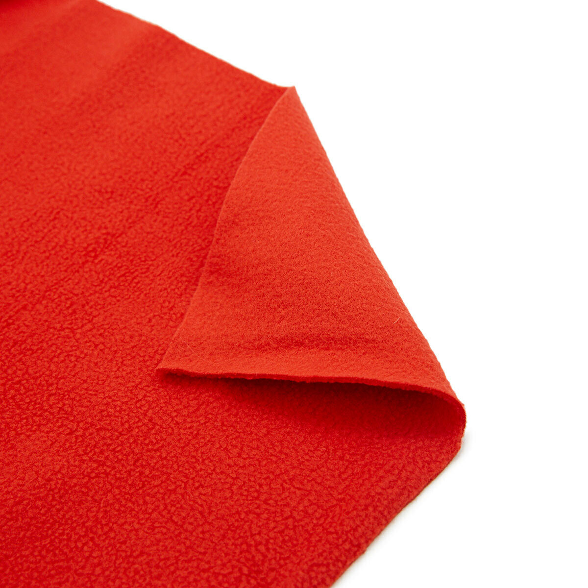 Трикотаж Флис 180 (47*50 см-+3см) (23185 красный)