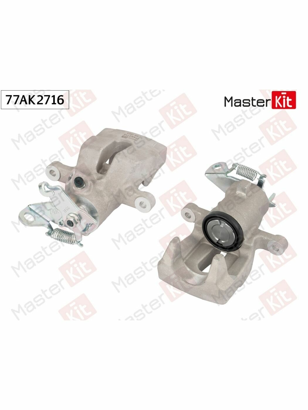 Тормозной суппорт задний правый MasterKit 77AK2716 для Renault Megane, Fluence