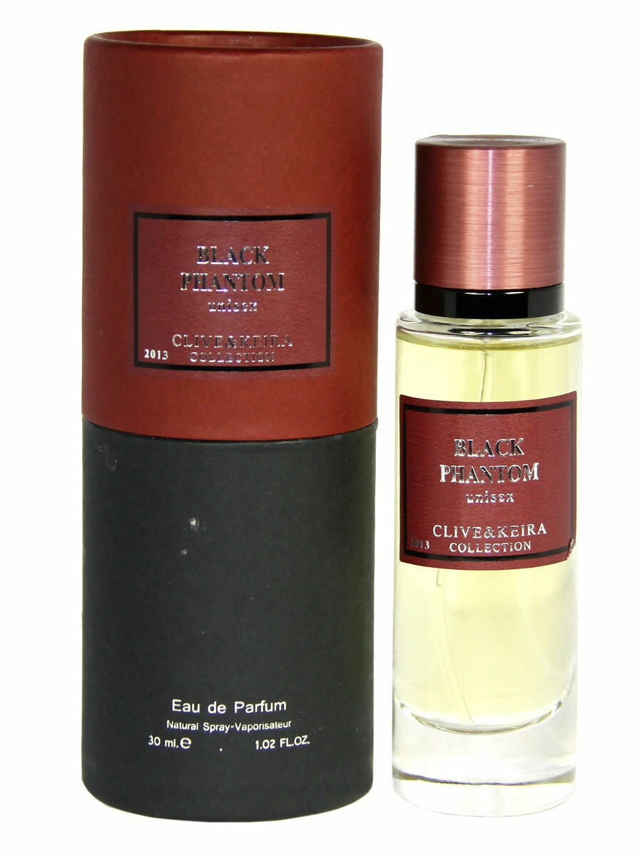 Парфюмерная вода №2013 CLIVE & KEIRA BLACK FANTOM, 30 ml